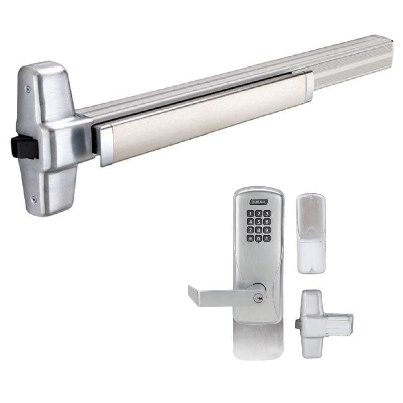 Von Duprin 99 Rim Exit Device with CO-100-993R-70 Keypad Lever