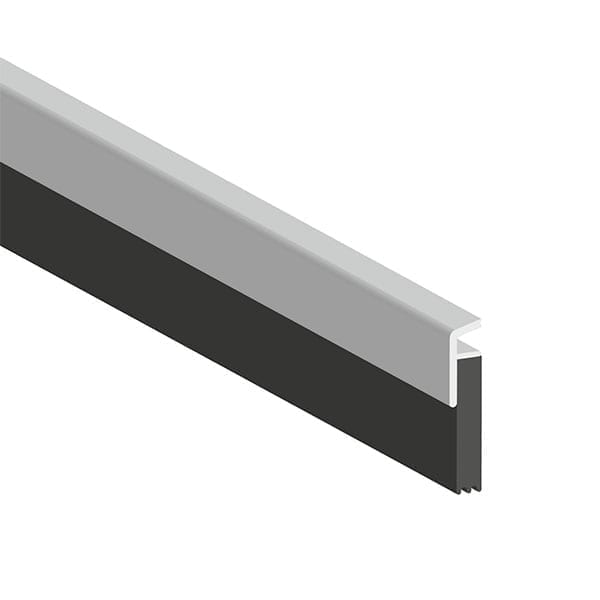 Zero 539AA Anodized Aluminum Door Sweep with Neoprene Insert
