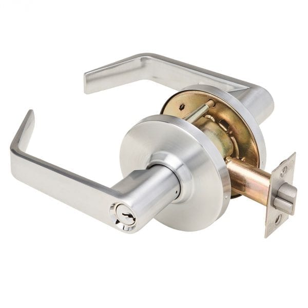 Cal-Royal SL05 US26D Grade-2 Storeroom Lever Lock