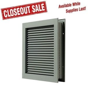Louvers for Commercial Doors, Door Vent Louver Inserts